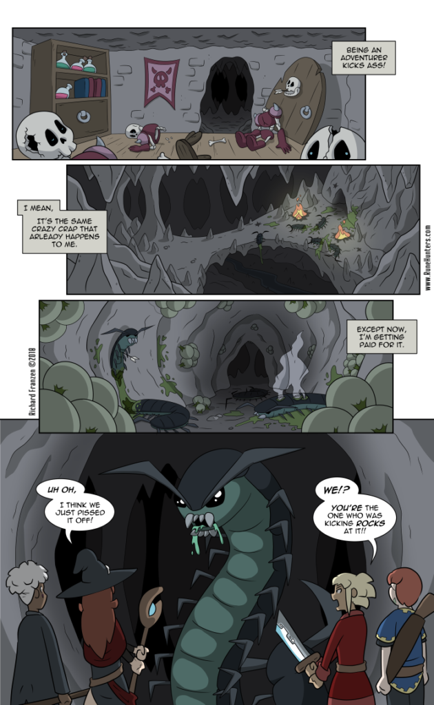 Rune Hunters – Chapter 19 Page 1 - Rune Hunters